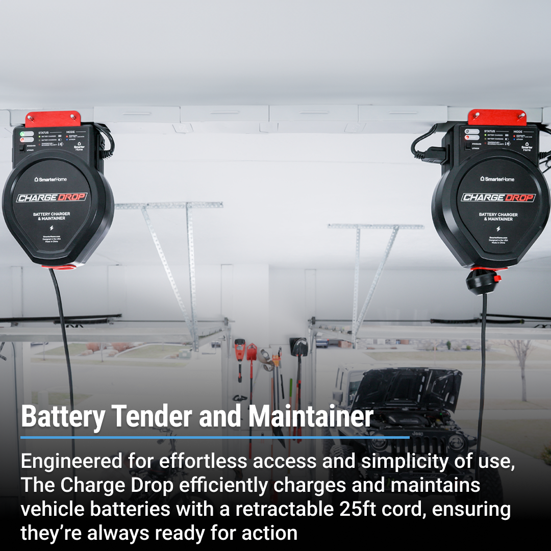 Charge Drop - Ceiling Mounted 3A Trickle Charger – SmarterHome