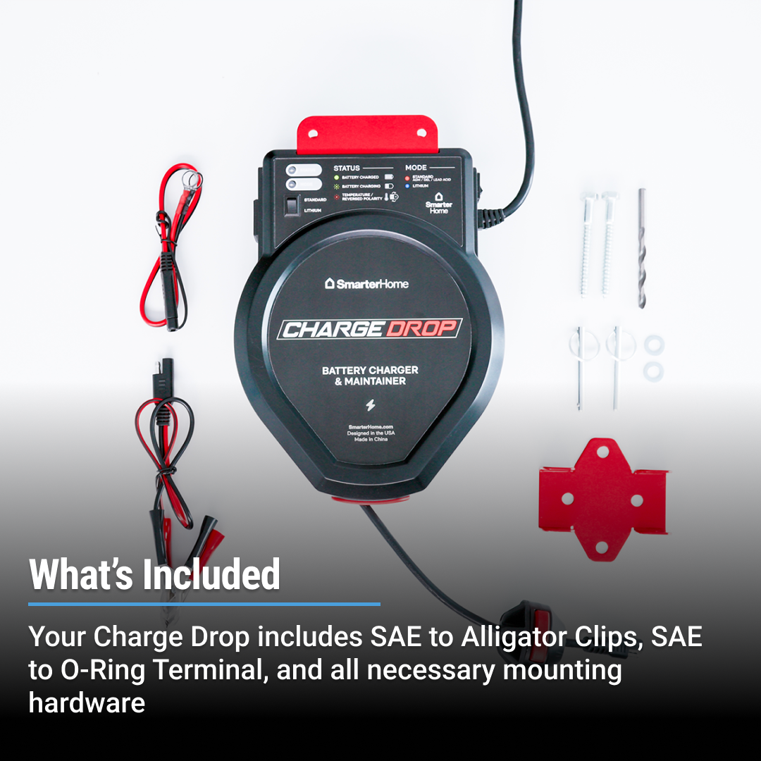 Charge Drop - Ceiling Mounted 3A Trickle Charger – SmarterHome